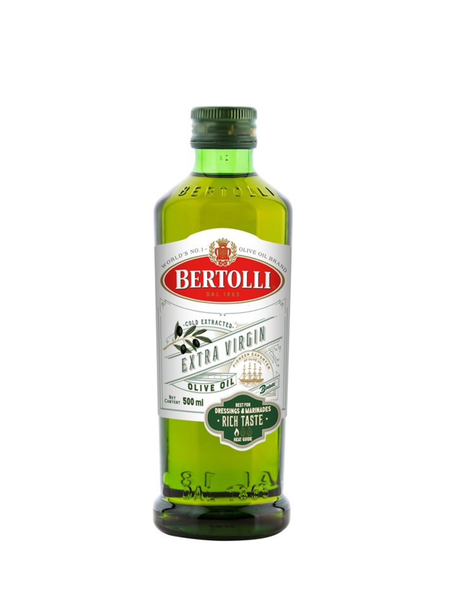 BERTOLLI EXTRA VIRGIN OLIVE OIL 500ML – Village Grocer - Gamuda Walk