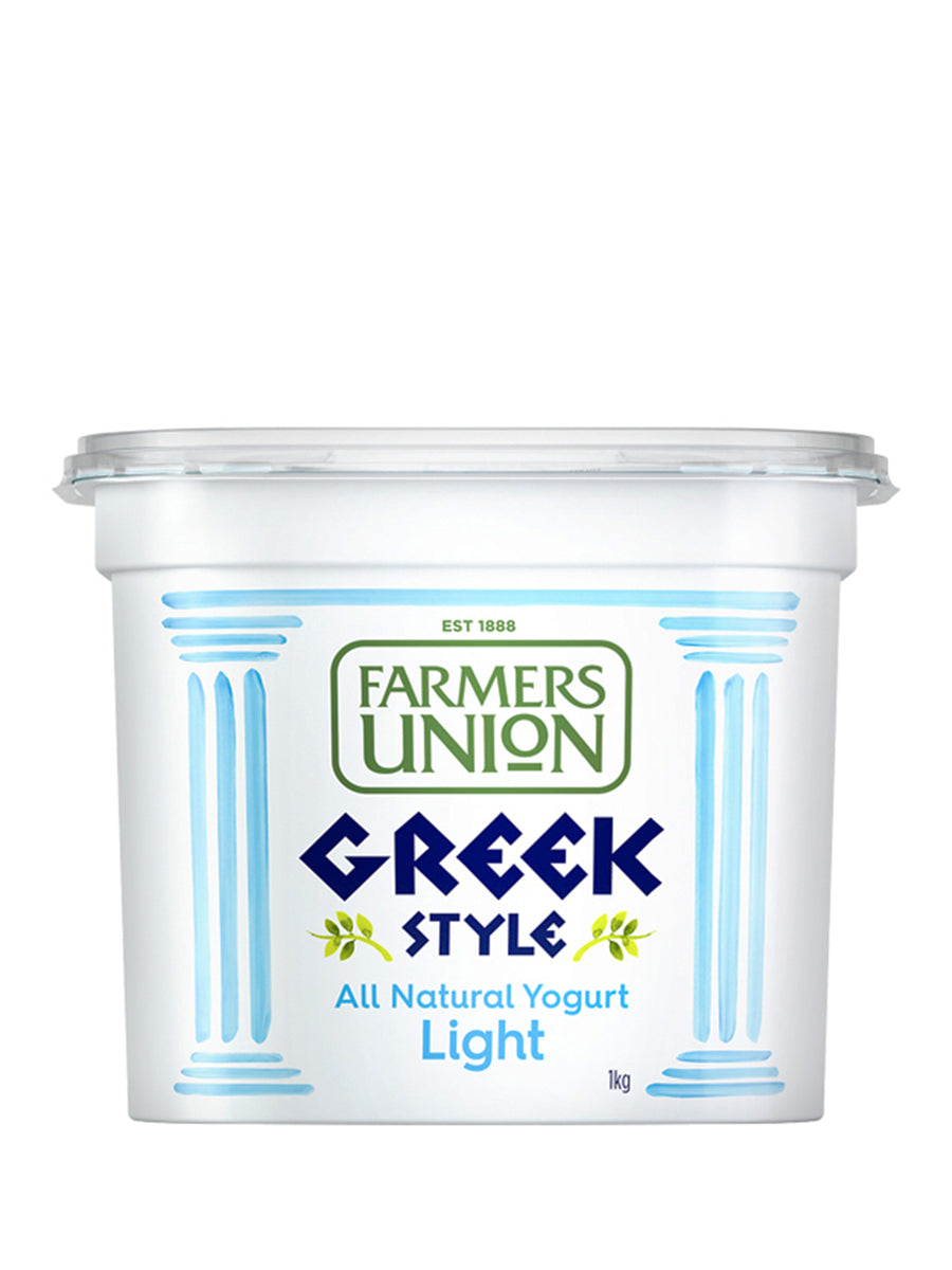 FARMERS UNION GREEK STYLE LIGHT YOGURT 1KG – Village Grocer - Gamuda Walk